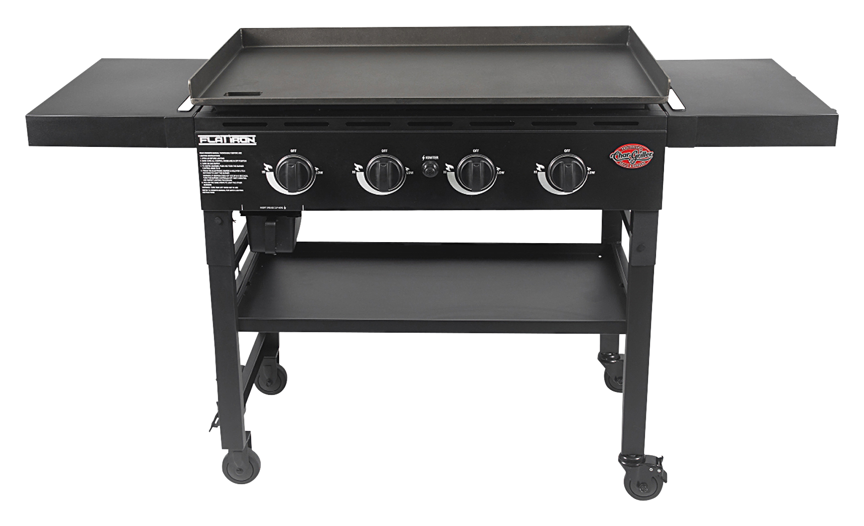 Char-Griller Flat Iron Gas Griddle with Lid | Bass Pro Shops